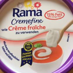 Cremefine Creme Fraiche - Infos und Nährwerte