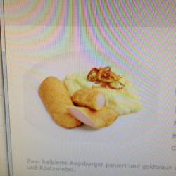 Panierte Knacker mit Püree - Infos und Nährwerte